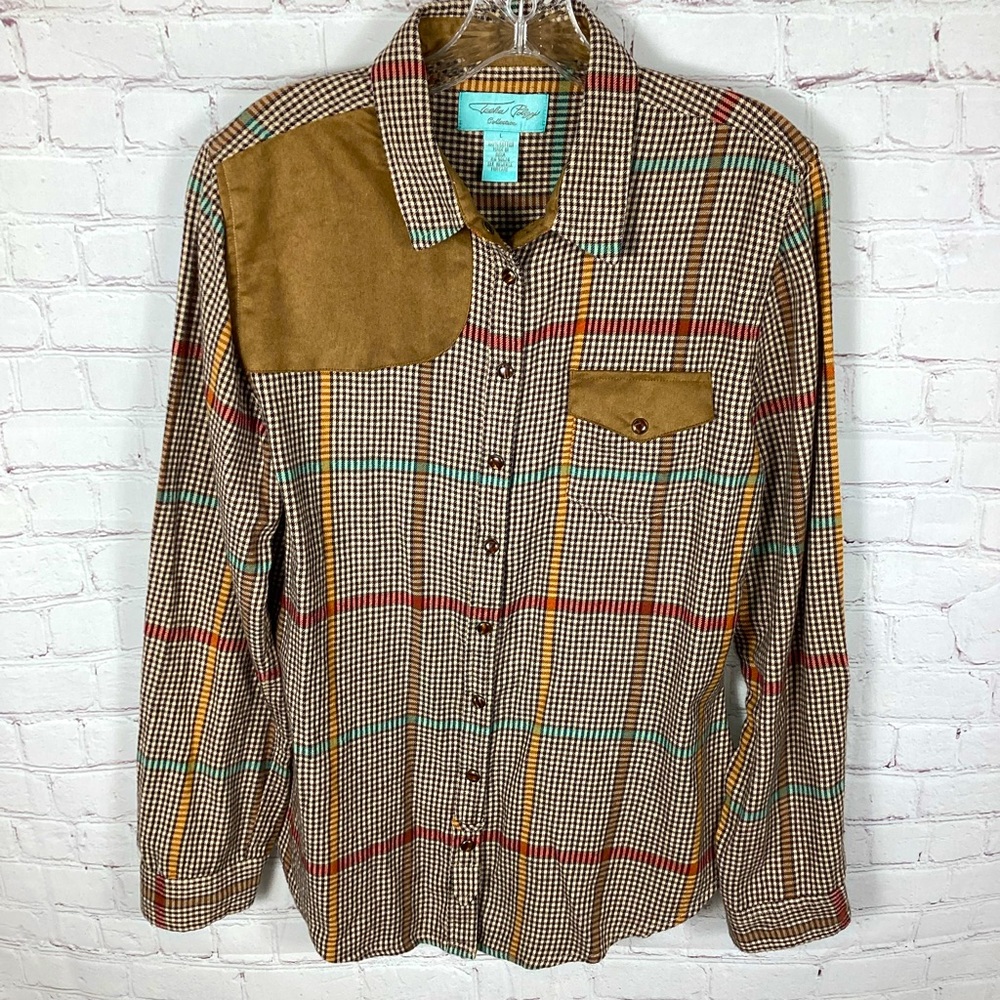 Tasha Polizzi Collection Hunting Western Shirt Pearl … - Gem